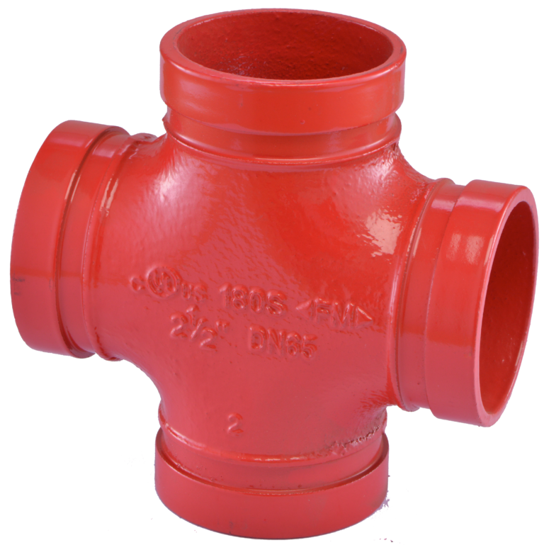 Grooved Mechanical Cross - VIC Engineering